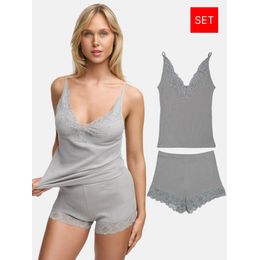 Tazzio Shorty 'F909' Damen Gr&ouml;&szlig;e M anthrazit Sommerkleid