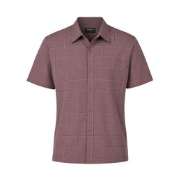 Marmot Athletic Button Up Shirt 'AirExchange UPF 40 Novelty Short-Sleeve' female size M Dusky pink