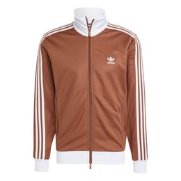 adidas originals Zip-Up Hoodie 'Adicolor Classics Beckenbauer' male size M Caramel / White