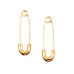 Hey Happiness Ohrringe 'Safety Pin' Damen Gr&ouml;&szlig;e One Size gold