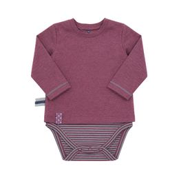 Organicera Strampler/Body 'OrganicEra Romper/Bodysuit in Bordeaux' Jungen Gr&ouml;&szlig;e 80 bordeaux