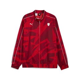 Puma Athletic Jacket 'Scuderia Ferrari HP' male size XXL Fire red / Dark red / White