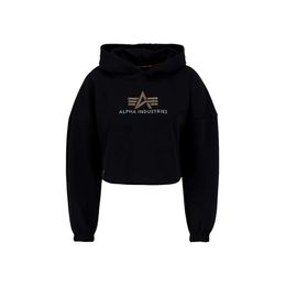 Alpha Industries Sweatshirt 'Crystal COS' female size XS Black