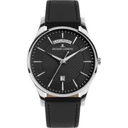 Jacques Lemans Analog Watch male size One size Black