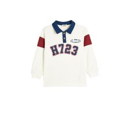 KOTON Sweatshirt Jungen Gr&ouml;&szlig;e 122/128 navy / rot / wei&szlig;