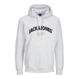 Jack & Jones JACK & JONES Sweatshirt 'JORBRONX' male size L Camel / Black / mottled white