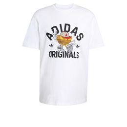 adidas originals Shirt 'Trefoil Series' male size L Yellow / Black / White