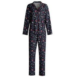 Calida Pyjama 'Family & Friends' Damen Gr&ouml;&szlig;e S marine Sommerkleid