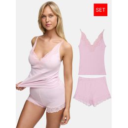 Tazzio Shorty 'F909' Damen Gr&ouml;&szlig;e XS pink Sommerkleid