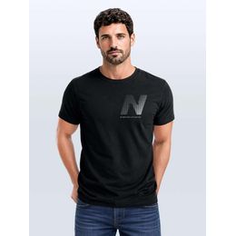 Neverless Shirt 'Halftone' male size XL Black