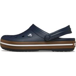 Crocs Clogs Damen Gr&ouml;&szlig;e 48.5 navy / hellbraun / wei&szlig;