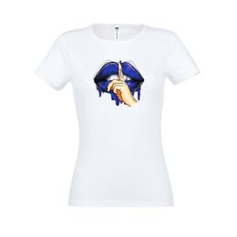 RMK Shirt 'Be quit' female size M White denim