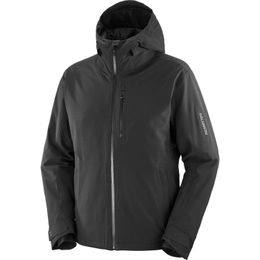 Salomon HIGHLAND Skijacke Herren - Gr&ouml;&szlig;e S - schwarz