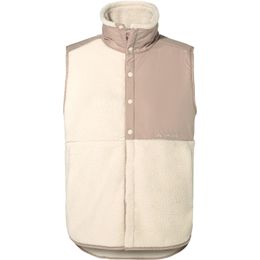Vaude Najun Fleeceweste Damen - Gr&ouml;&szlig;e 40 - wei&szlig;