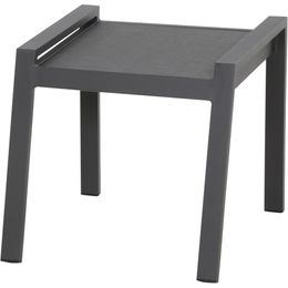 siena GARDEN Gartenhocker 'Savona' stapelbar Aluminium anthrazit 58 x 46,5 x 50 cm
