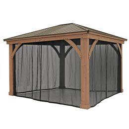 WESTMANN Moskitonetz Mesh f&uuml;r Pavillon 'Devon 1214' schwarz