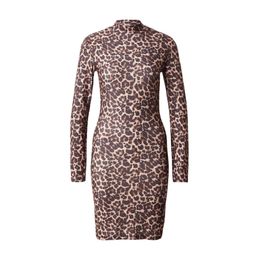 Vila Kleid 'VILEOA' Damen Gr&ouml;&szlig;e 42 karamell / cappuccino / dunkelbraun Sommerkleid
