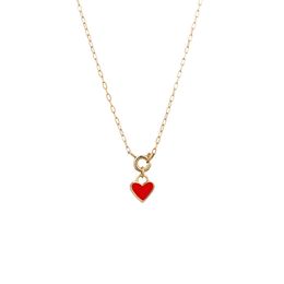Elli Kette 'Heart' Damen Gr&ouml;&szlig;e 45 gold