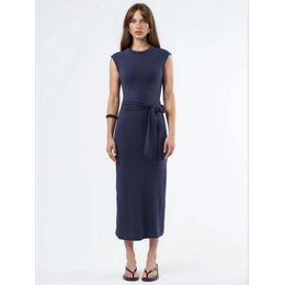 Busem Midi Kleid Damen Gr&ouml;&szlig;e 40 marine Sommerkleid
