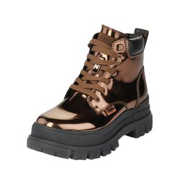 Buffalo Lace-Up Ankle Boots 'Aspha' female size 37 Copper