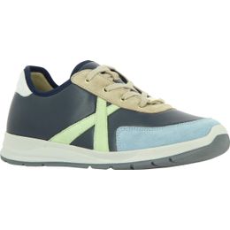 VAROMED Damen Sneaker mit Memory-Wechselfu&szlig;bett, Weite K dunkelblau-bunt, Gr&ouml;&szlig;e 8