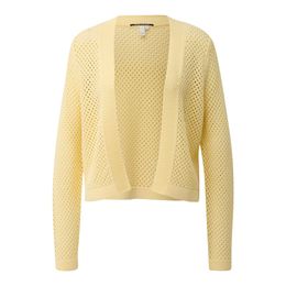 QS Strickjacke Damen Gr&ouml;&szlig;e XXL gelb