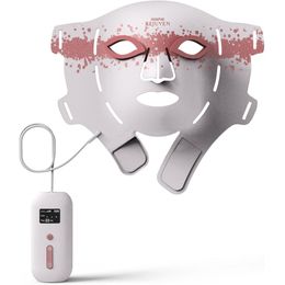 RENPHO LED-Gesichtsmaske "Rejuven Artemis Blush LED Light Therapy Mask", rosa, Silikon, B:30cm L:33cm T:5cm, Lichttherapieger&auml;te, 432 LEDs, 4