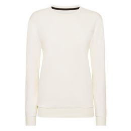 Plein Sport Damen Sweatshirt "Sweatshirt", wei&szlig;, Gr. L, Obermaterial: 48% Polyester, 24% Baumwolle, 23% Modal, 5% Elasthan, Sweatshirts