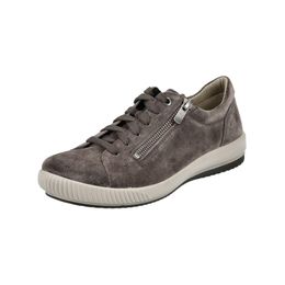 LEGERO Damen Schn&uuml;rschuh "Legero Sneaker Veloursleder/Textil", Gr. 37, grau, Textil, Veloursleder, Schuhe