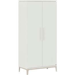 Kleiderschrank Paidi, B:95cm H:200cm T:52cm, wei&szlig;, Holzwerkstoff, Ankleidezimmer, Schr&auml;nke, "CUTIE LEA in Wei&szlig;, verschiedene Gr&ouml;&szlig;en, T&uuml;ren mit