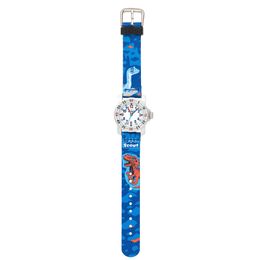 Scout Kinder Quarzuhr "Action Boys", blau, Armbanduhren, Armbanduhr, Kinderuhr, Lernuhr, Geschenkidee, Schulanfang, Jungen,Dino