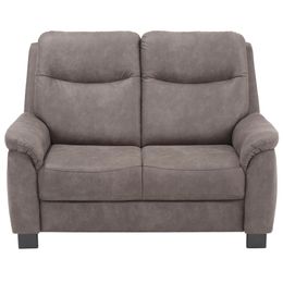 2-Sitzer OTTO HOME, B:143cm H:104cm T:96cm, grau, Luxus-Microfaser Vintageoptik(100% Polyester);Struktur weich (90% Polyester / 10%
