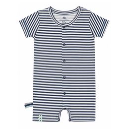 Organicera Strampler/Body 'OrganicEra Organic Baby Romper,Striped' Jungen Gr&ouml;&szlig;e 86 indigo