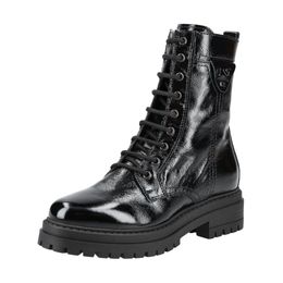Nero Giardini Damen Schn&uuml;rstiefelette "Nero Giardini Stiefelette Glattleder", Gr. 41schwarz, Glattleder, Schuhe