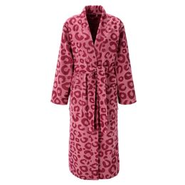 Unisex-Bademantel OTTO HOME, L:120cmbordeaux, beere, Walkfrottee, Hausm&auml;ntel, "Anna Leo, ideal f&uuml;r Sauna & Spa, Hotelbademantel, Morgenmantel", f&uuml;r
