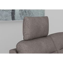 Sit & More Sofa-Kopfst&uuml;tze SIT & MORE, B:50cm H:25cm T:12cm, grau, Holzwerkstoff, Kopfst&uuml;tzen, "Mellum"