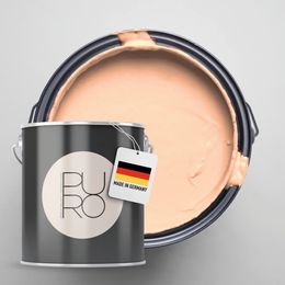 A.S. Cr&eacute;ation A.S. CR&Eacute;ATION Wandfarbe "Premium Innenwandfarbe PURO Tuchmatt diverse apricot", 5 l 5ml, beige, Farben, ideal f&uuml;r Wohnzimmer, Schlafzimmer, Flur und