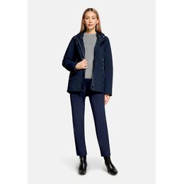 Betty Barclay Damen Outdoorjacke "Damen mit Kapuze", blau, Gr. 36, Obermaterial: 100% Polyester. Besatz: 100% Polyamid. Futter: 100% Polyester.