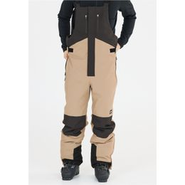 SLOPE Herren Skihose "Kenwood", beige, Gr. XS, unifarben, 100% Polyester, Hosen, im ausgekl&uuml;gelten Latzhosen-Design