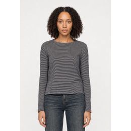 Frieda & Freddies New York Damen Langarmshirt "Frieda & Freddies Longsleeve"schwarz, Gr. 34, FRIEDA & FREDDIES, 95% Viskose, 5% Elasthan, Shirts