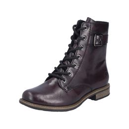 Rieker Lace-Up Ankle Boots female size 37 Bordeaux