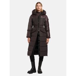 Khujo Damen Steppmantel "Julita2", braun, Gr. XL, Obermaterial 1: 100% Polyester. Obermaterial 2: 100% Nylon. Innenfutter: 100% Nylon. Wattierung:
