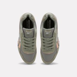 Reebok CLASSIC Damen Sneaker "REEBOK GLIDE", Gr. 37,5, gr&uuml;n, Leder, Synthetik, Textil, Schuhe