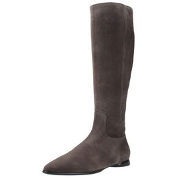 H&ouml;gl H&Ouml;GL Damen Stiefel "H&ouml;gl Stiefel Veloursleder", Gr. 38,5grau, Veloursleder, Schuhe