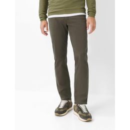Brax Herren 5-Pocket-Hose "Style COOPER", gr&uuml;n, Gr. 33, Web, 76% Baumwolle, 20% Lyocell, 4% Elasthan, Hosen
