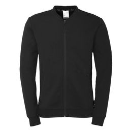 Uhlsport Herren Funktionsjacke "Jacke ID College", schwarz, Gr. XXXL, Obermaterial: 72% Baumwolle CO(Bio). 28% Polyester Pol. recyc.., Jacken