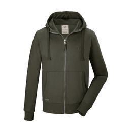 G.I.G.A. by Killtec Herren Sweatjacke "GS 8 MN SWT JCKT GOTS", gr&uuml;n, Gr. S, G.I.G.A. DX BY KILLTEC, Obermaterial: 100% Baumwolle.Obermaterial 2: 95% Baumwolle, 5%