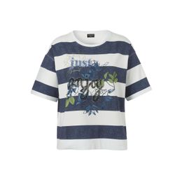 Via Appia Due Damen T-Shirt "Via Appia Due Sweatshirt", bunt, Gr. 48, gestreift, Obermaterial: 95% Baumwolle CO. 5% Elasthan EL., Shirts, Gro&szlig;e Gr&ouml;&szlig;en