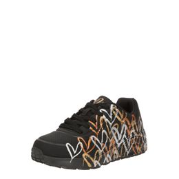 Skechers Sneakers 'Uno Gen1' girl size 33 Light orange / Black / White