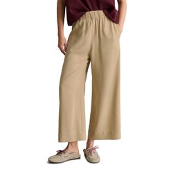 Marc O'Polo Damen Chinohose "aus LENZING Lyocell", beige, Gr. XS, MARC O'POLO DENIM, unifarben, Obermaterial: 100% Lyocell, Hosen
